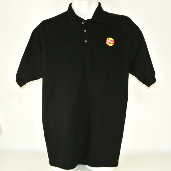 Lay's | Shirts | Lays Potato Chips Fritolay Employee Uniform Polo Shirt ...